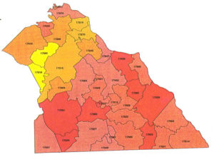 Zip Code Maps - Statistics